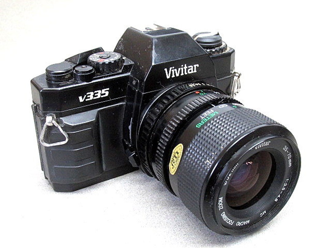 Vivitar V335 Film Camera W/35-70 Mm F/3.5-4.8 Mc Macro Focusing Zoom ...