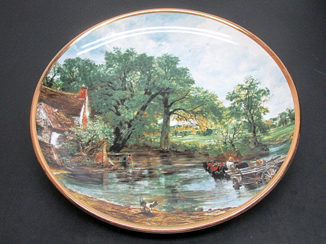 Vintage Lord Nelson Pottery Hay Wain Collector Plate - Etsy