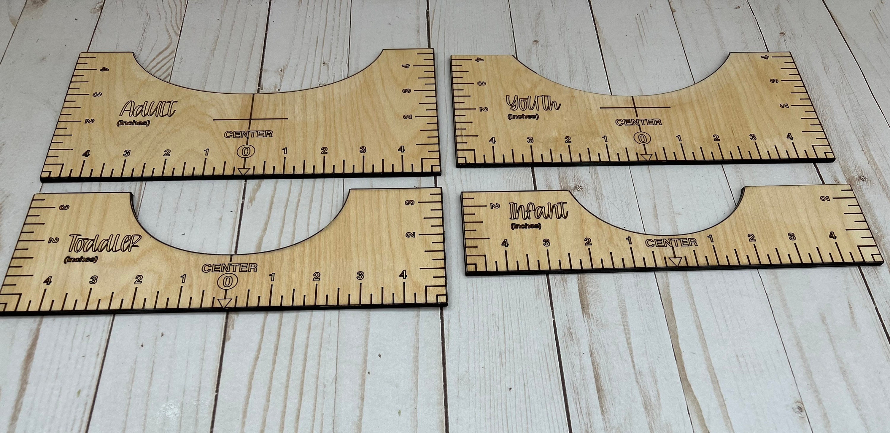 Alignment Ruler for T Shirts, Alignment Tool, Sublimation Ruler Tool ...