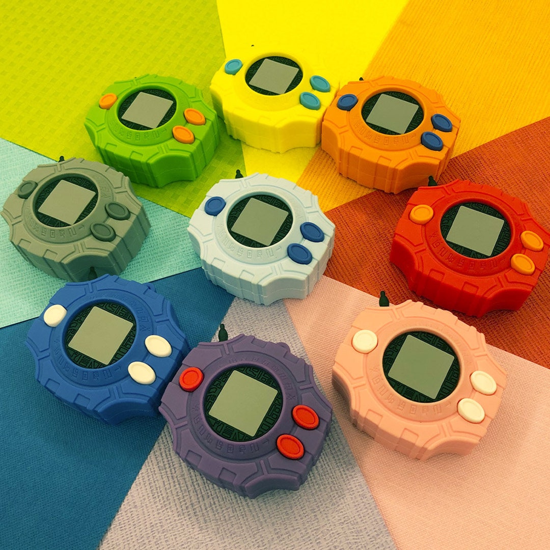 Digimon Adventure Digivice Key Chains 9 Colors - Etsy