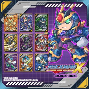 Mega Man X Ultimate Card Collection Holographic Card Sets (art by ...