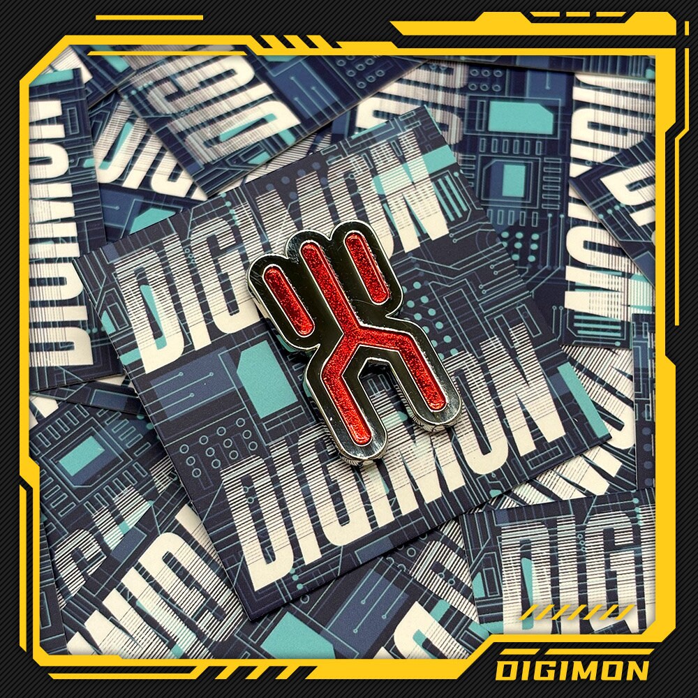 Digimon Frontier Enamel Pin 6 Colors Season 4 Agnimon Wolfmon Fairimon ...