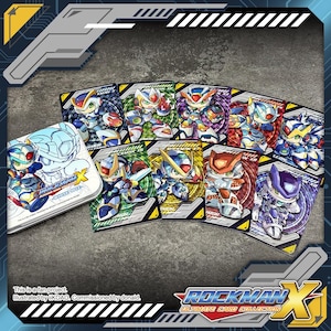 Mega Man X Ultimate Card Collection Holographic Card Sets (art by ...