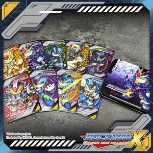 Mega Man X Ultimate Card Collection Holographic Card Sets (art by ...