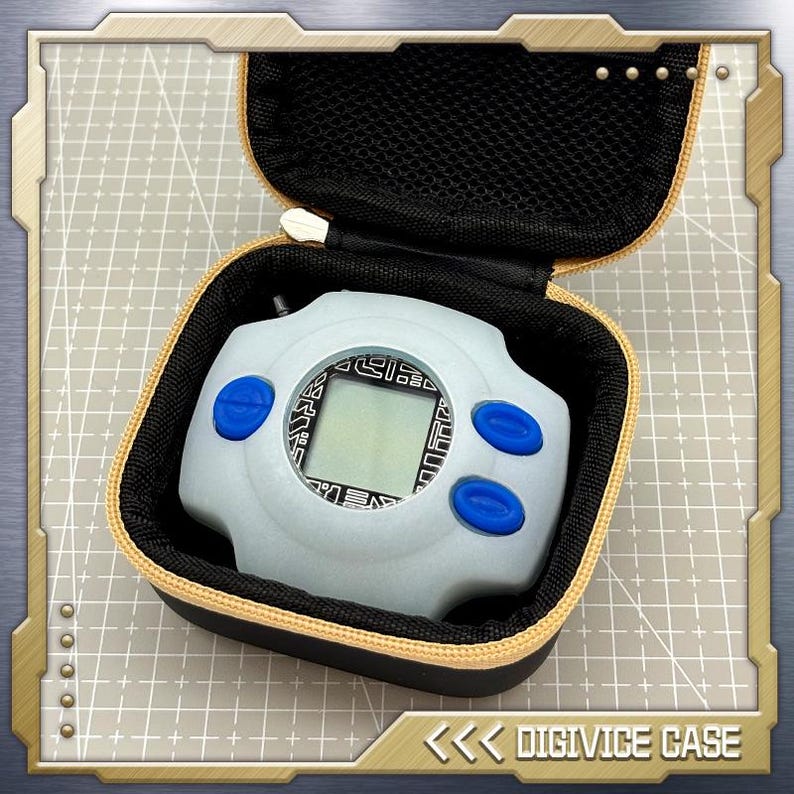 Digimon Digivice Case for Your 25th Digivice or Old Digivices. Store ...