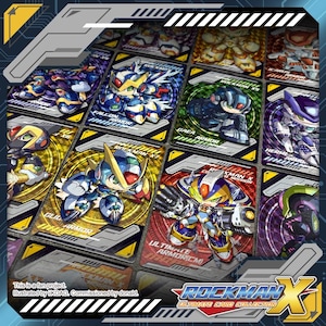 Mega Man X Ultimate Card Collection Holographic Card Sets (art by ...
