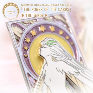 Cardcaptor Sakura "the Power of the Cards" Enamel Pin - the Windy ...