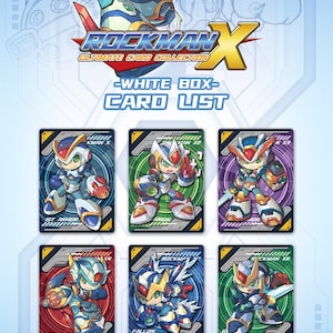 Mega Man X Ultimate Card Collection Holographic Card Sets (art by ...