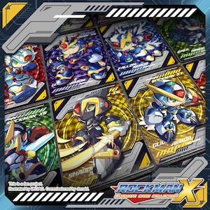 Mega Man X Ultimate Card Collection Holographic Card Sets (art by ...