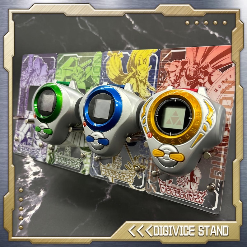 Digimon D-ark Digivice Stand for Your 25th D-ark or Old D-ark, 15th D ...