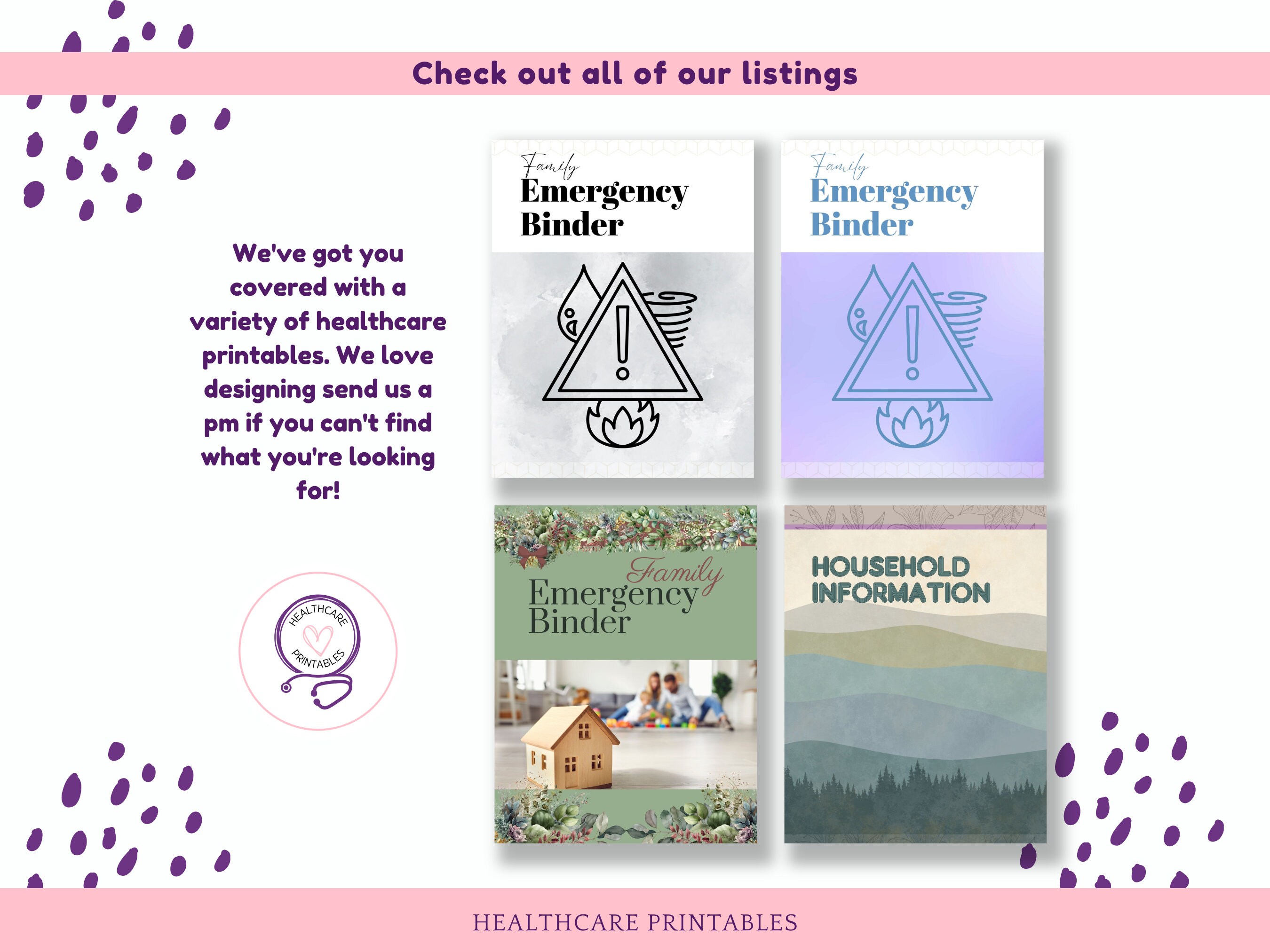 Retro Boho Rainbow Nurse Healthcare Printable Stationery Lined and ...