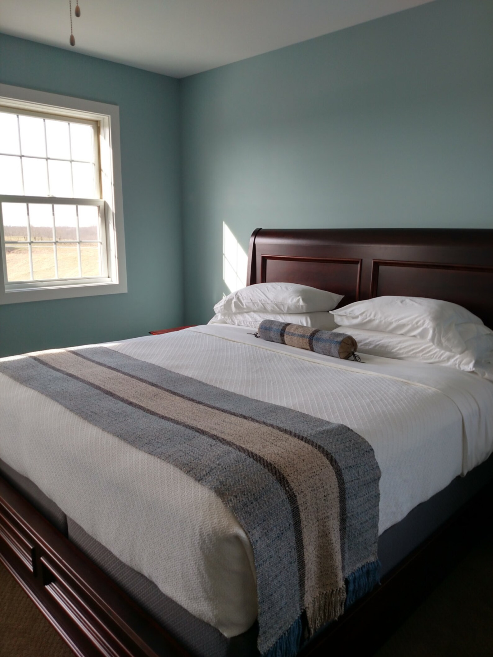 Custom Bed Scarf - Bed Runner - King Size - "burlap". - Etsy