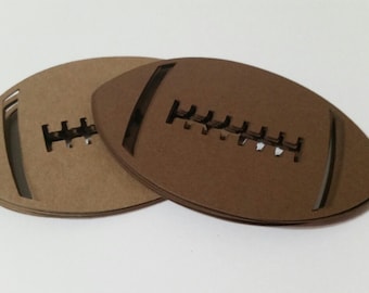 Football die cut | Etsy