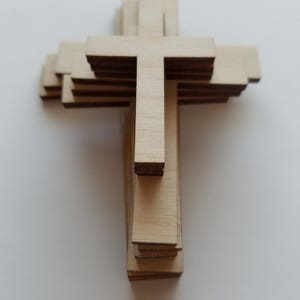 Wooden Cross Cut Outs ( Sunday School, Kids Crafts, Church Projects ...