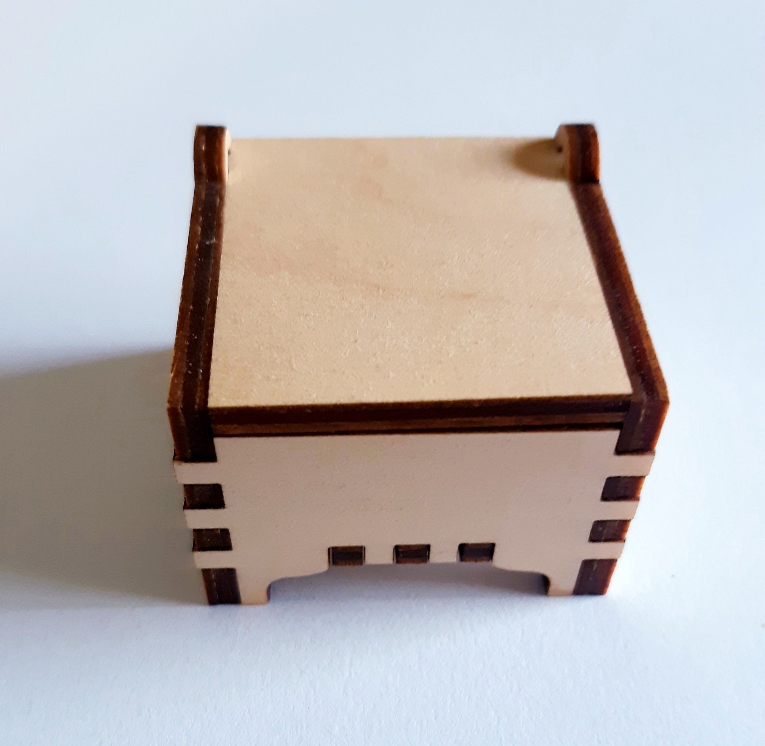 Choose Your Lid Design Small Wooden Trinket/keepsake Box - Etsy