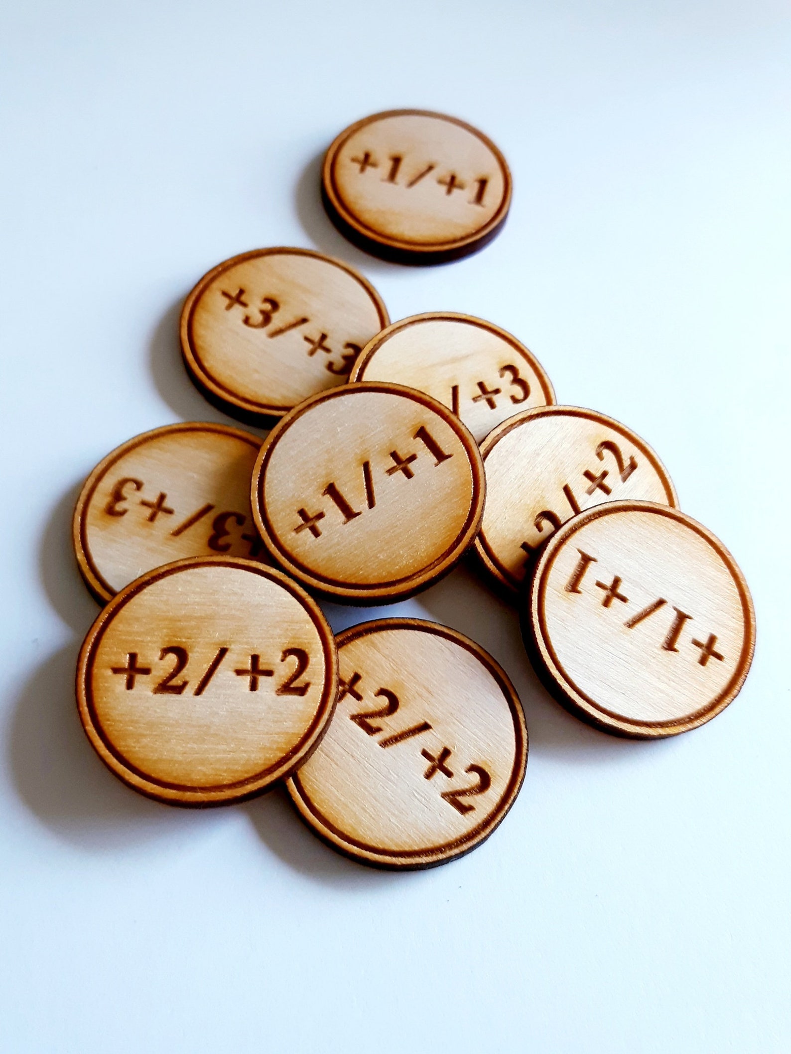 24 Wooden Game Token / Counters Games Tokens Counters - Etsy