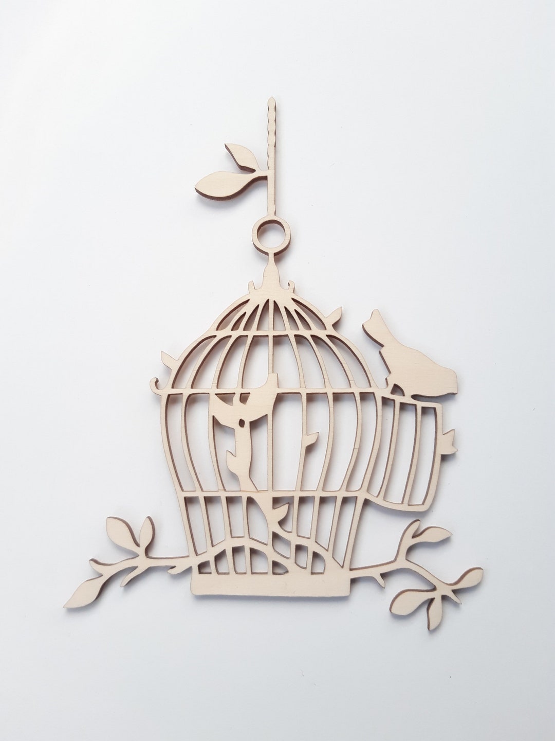 Wooden Bird Cage Cut Out Decoupage, Crafting, Card Making, Scrap ...