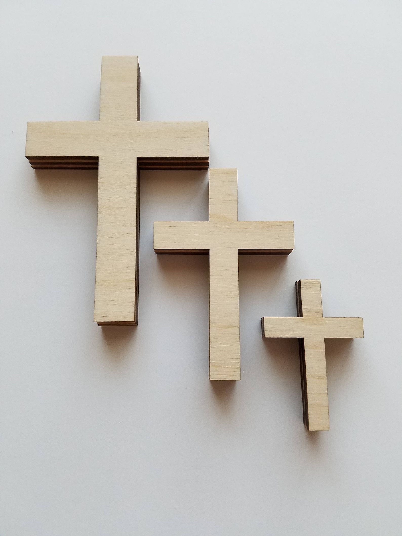 Wooden Cross Cut Outs Sunday School Kids Crafts Church | Etsy