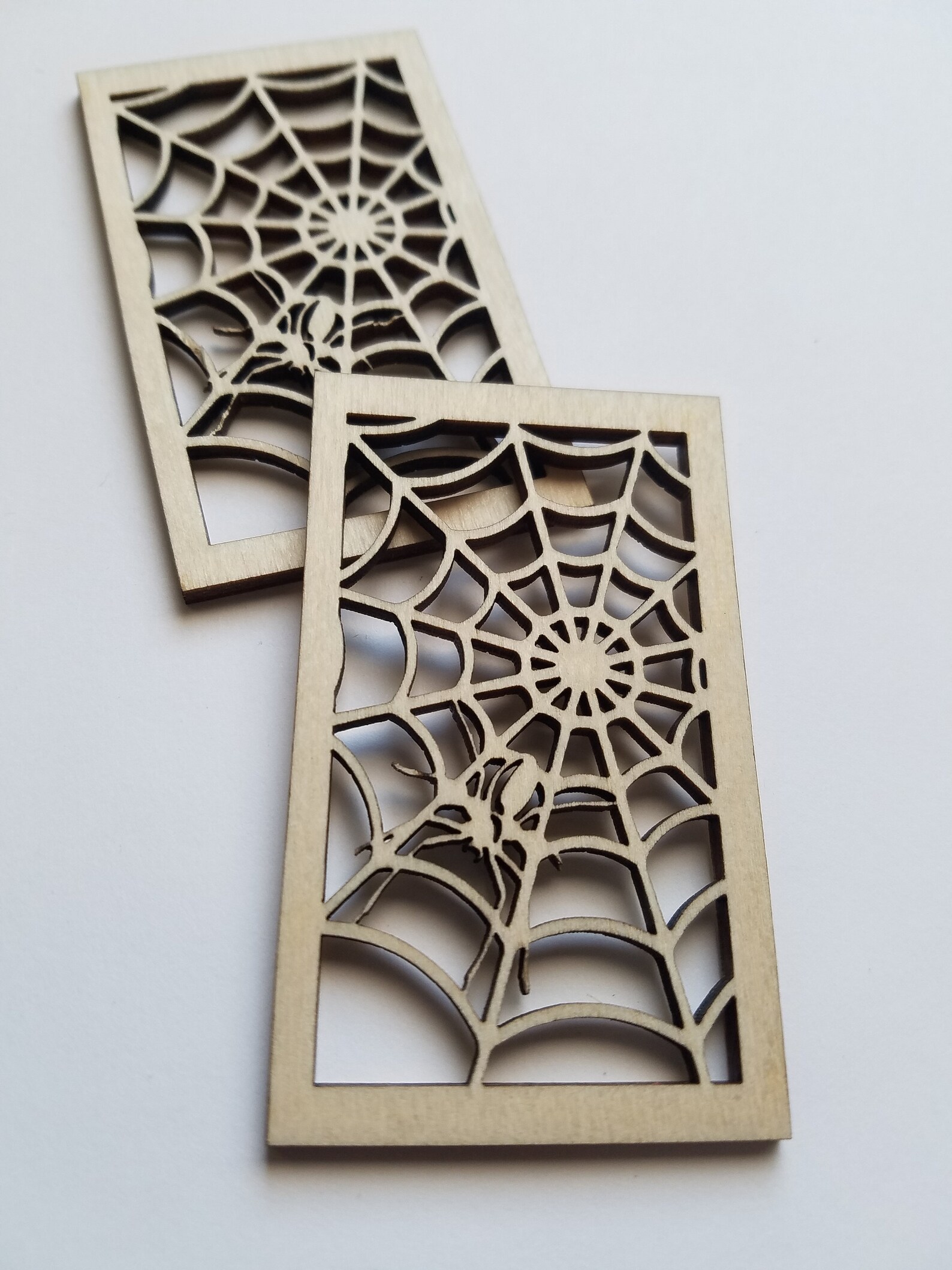 Wooden Spider Web Cut Out Halloween Decoration Spooky - Etsy
