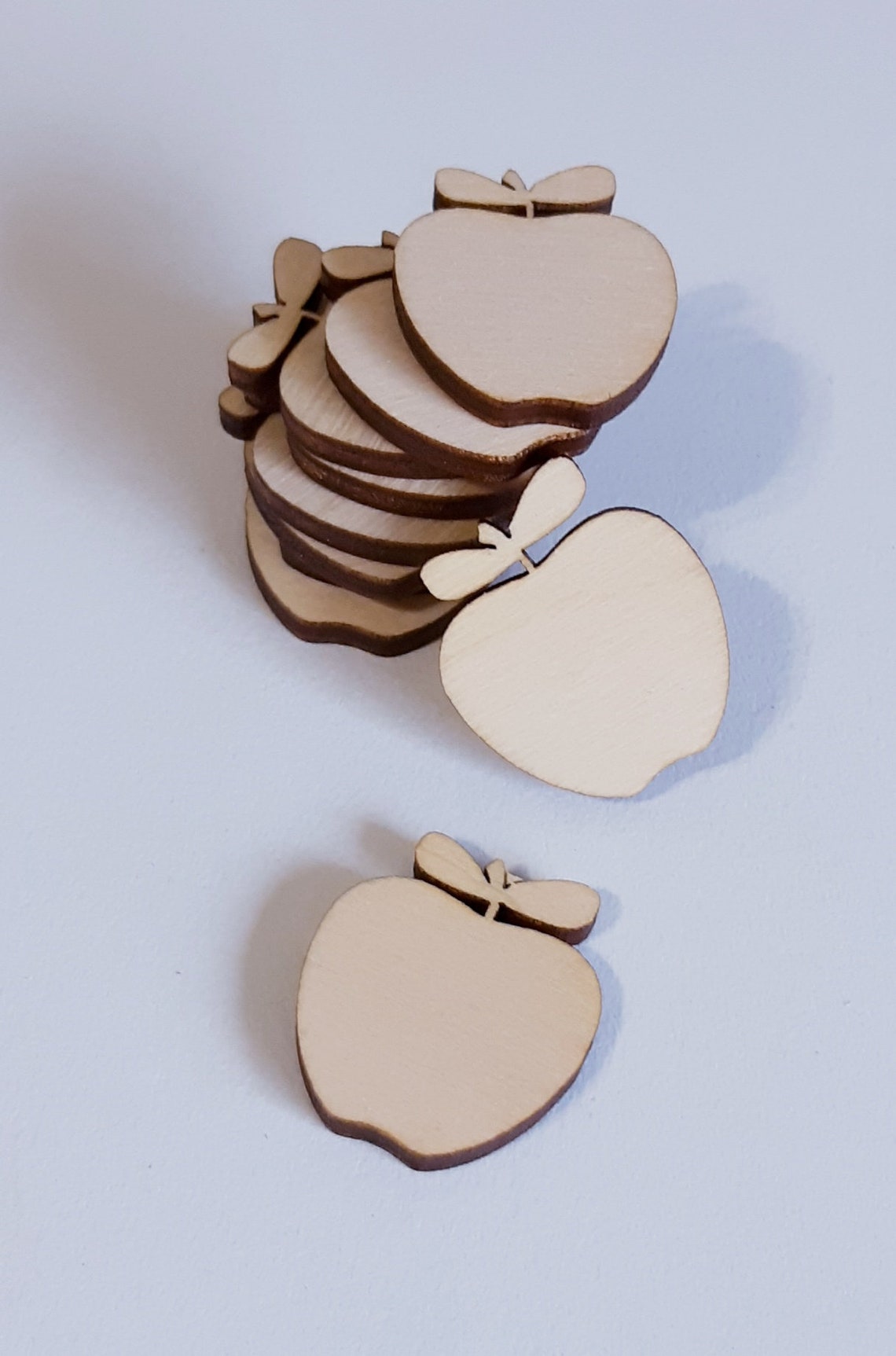 Wooden Apple Cut Outs School Projects School Decoration | Etsy