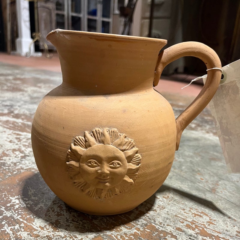 Clay Pitcher - Etsy