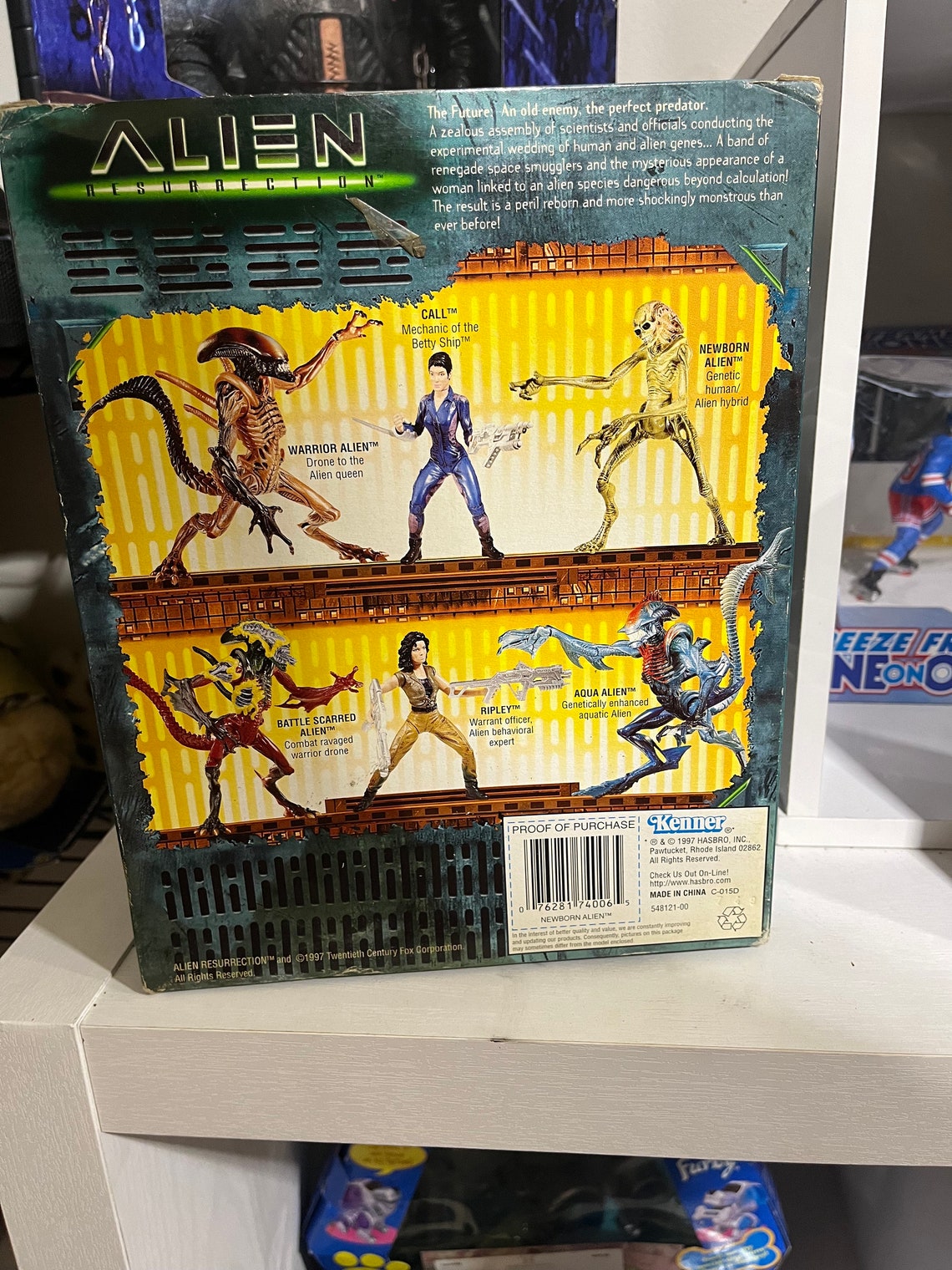 Alien Resurrection Newborn Alien Action Figure, Sci-fi Collectible Toy ...