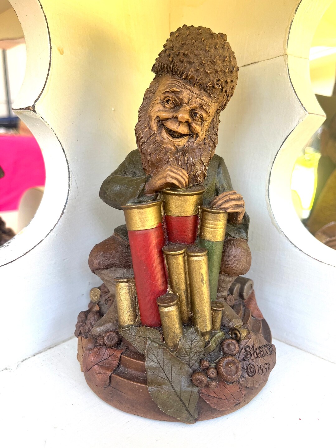 Skeeter, Tom Clark Vintage Pecan Shell Resin Gnome Figurine, Retro ...