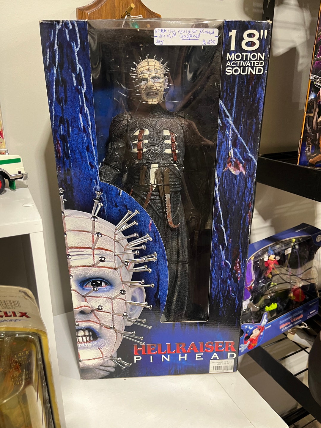 Vintage Hellraiser Pinhead Toy Figure, Retro Horror Collectible ...
