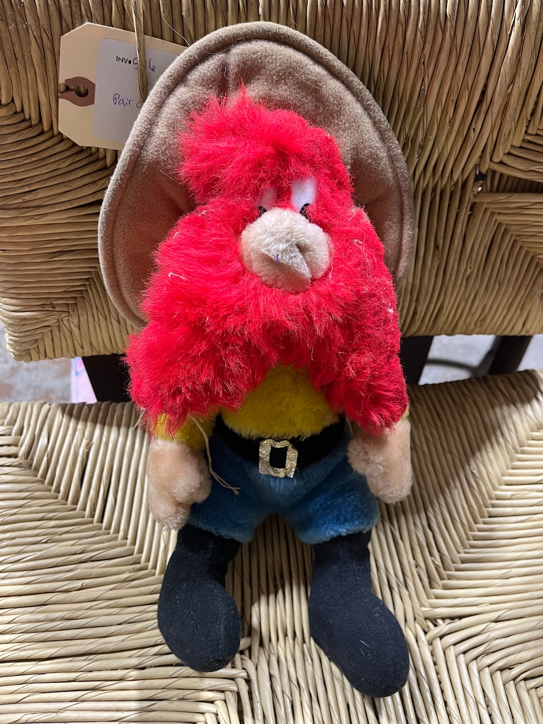 Vintage Yosemite Sam Plush Toy, Retro Cartoon Character Stuffed Animal ...