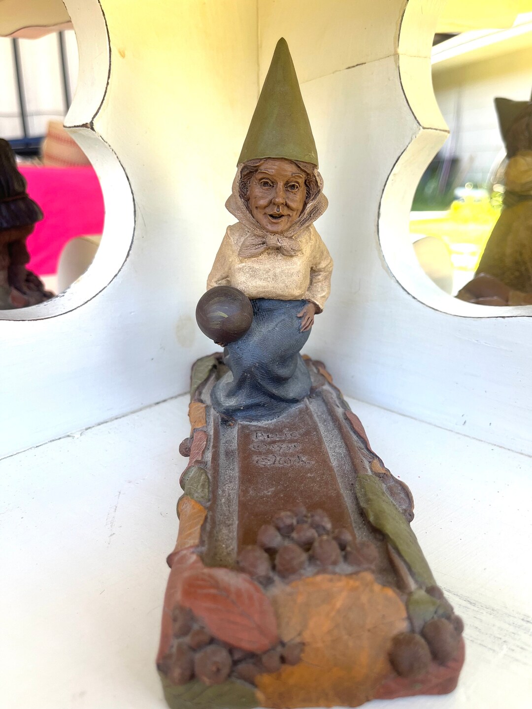 Allie Bowling, Tom Clark Vintage Pecan Shell Resin Gnome Figurine ...