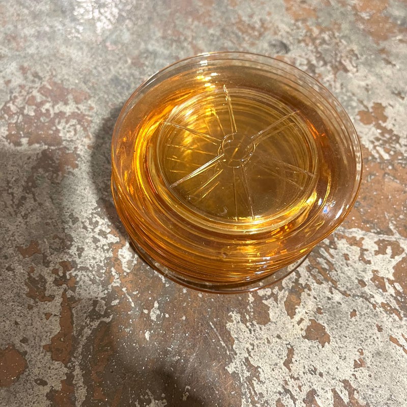 Retro Glass Coasters - Etsy