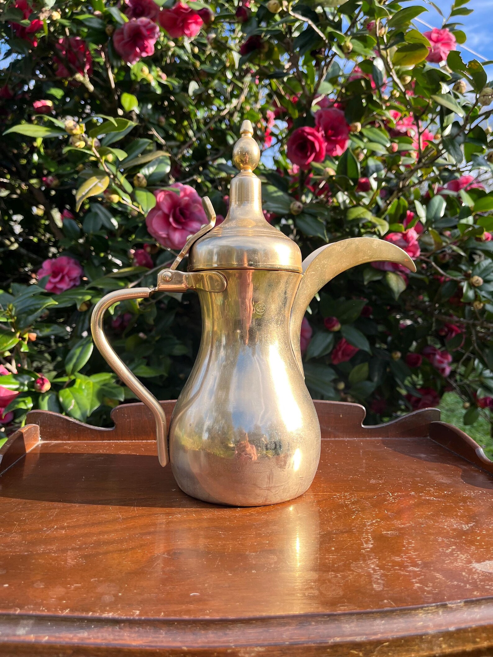 Traditional Brass Dallah Coffee Pot, Islamic Turkish Tea Kettle ...