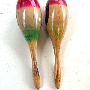 Colorful Mexican Maracas Set, Handcrafted Shakers Pair, Music ...