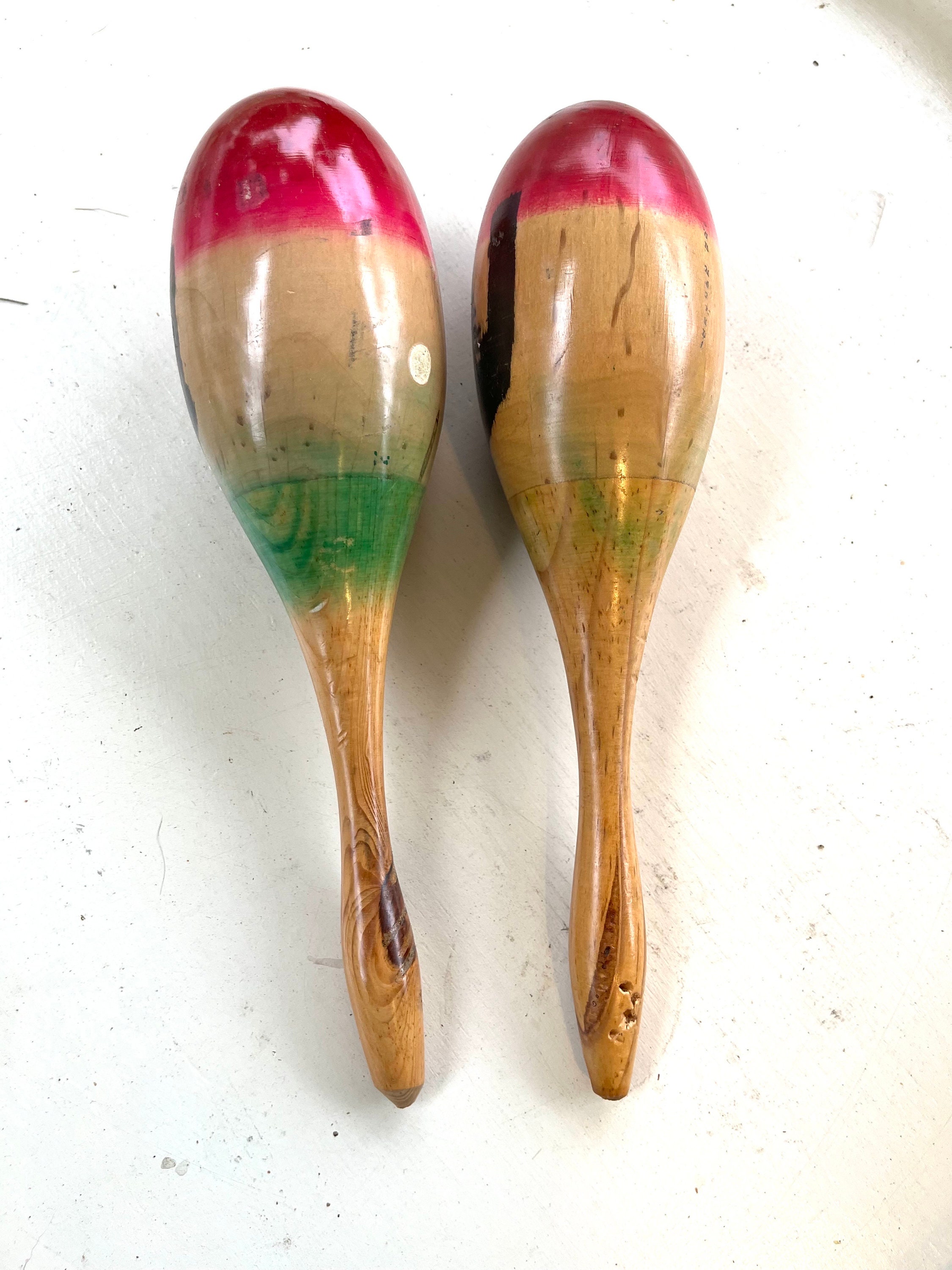 Colorful Mexican Maracas Set, Handcrafted Shakers Pair, Music ...