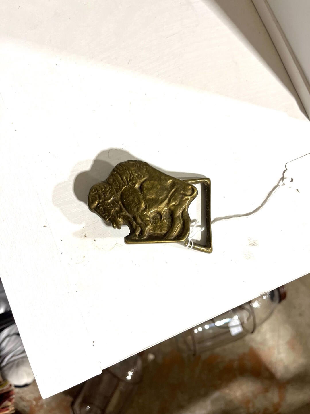 Brass Buffalo Belt Buckle Vintage Style, Solid Buckle, Western Cowgirl ...