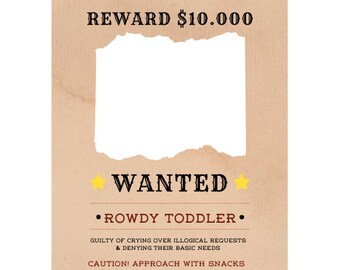 Wanted Poster Photo Booth - Etsy