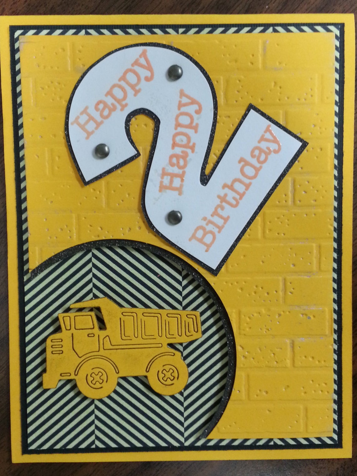 Construction Birthday Card - Etsy