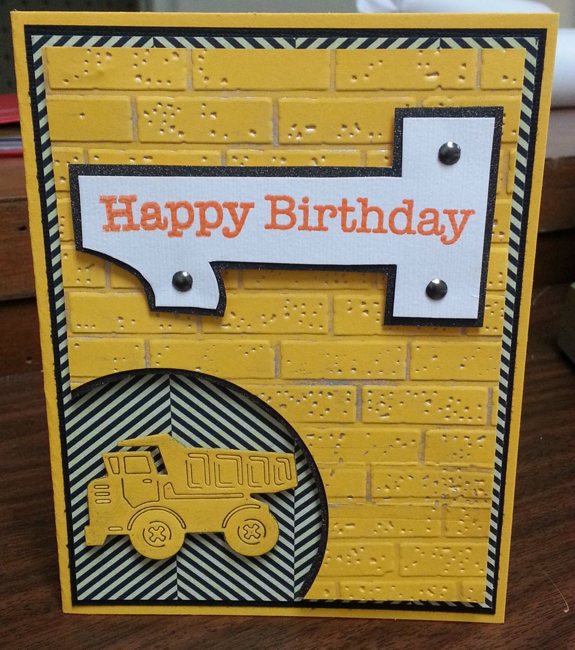 Construction Birthday Card - Etsy