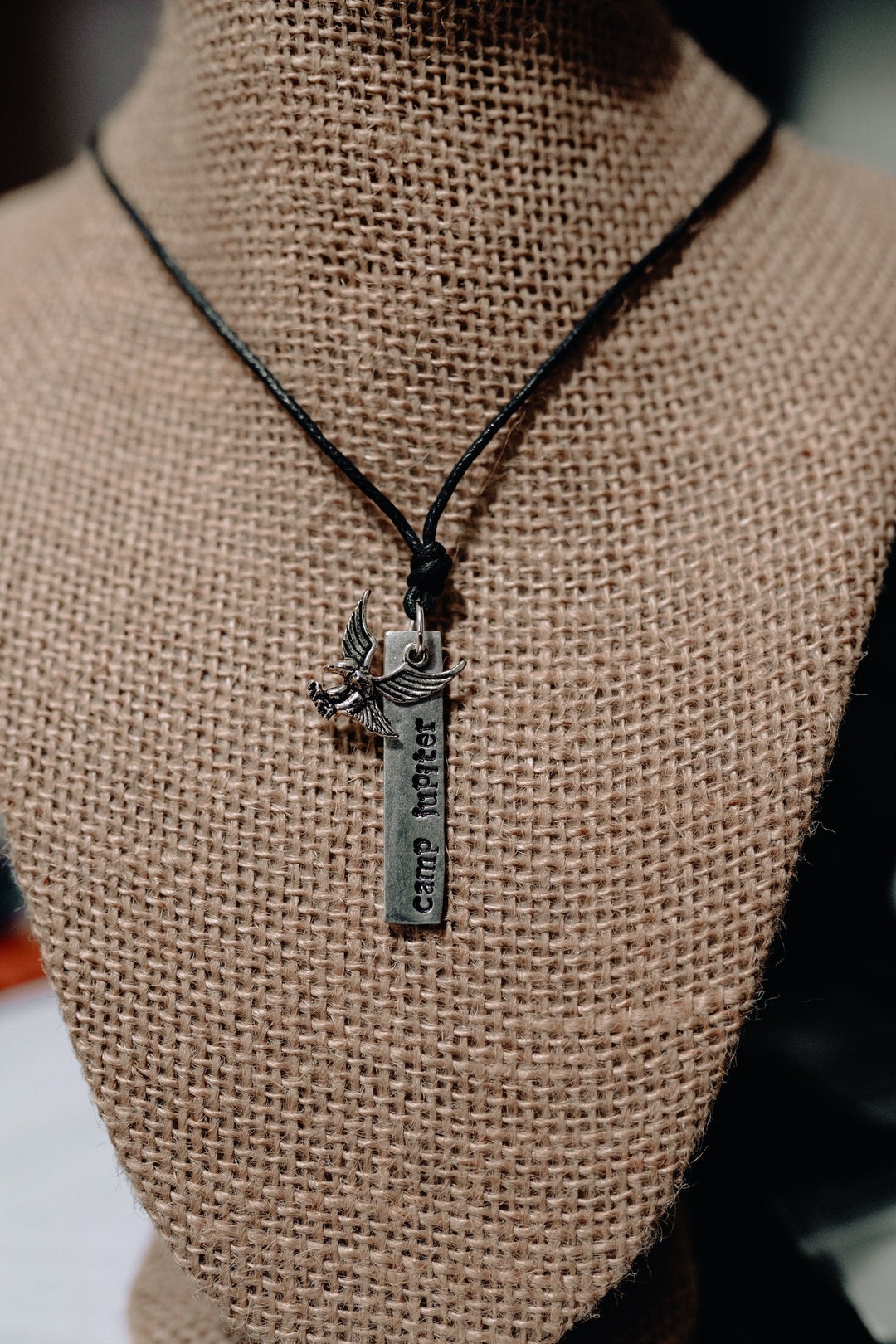 Percy Jackson Inspired "camp Jupiter" Charm Necklace - Etsy