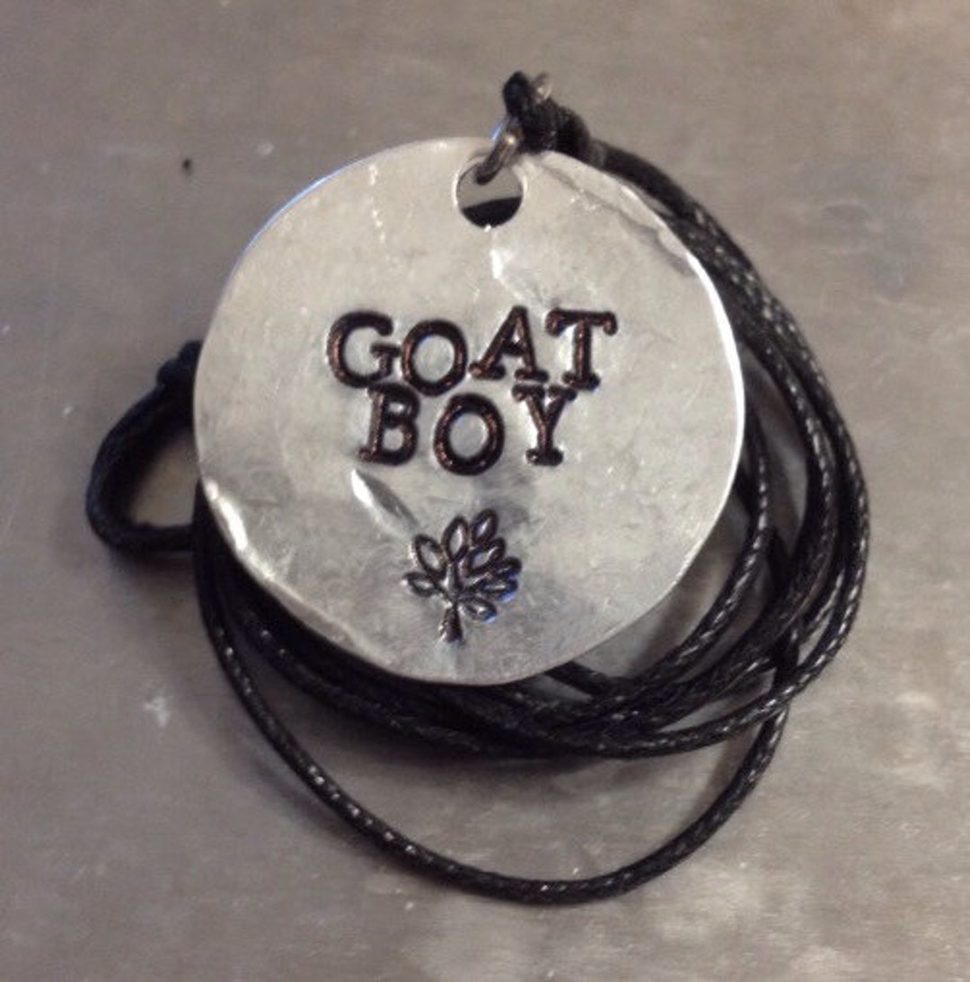 Percy Jackson Inspired "goat Boy" Necklace - Etsy