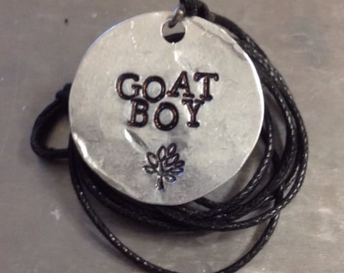 Percy Jackson Inspired "goat Boy" Necklace - Etsy