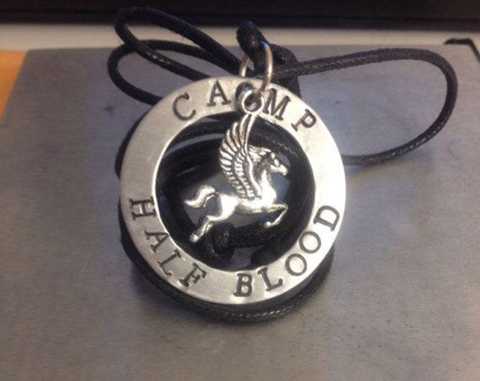 Percy Jackson Inspired camp Half-blood Necklace - Etsy