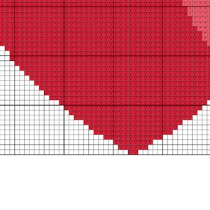Merging Hearts Cross Stitch Pattern - Etsy
