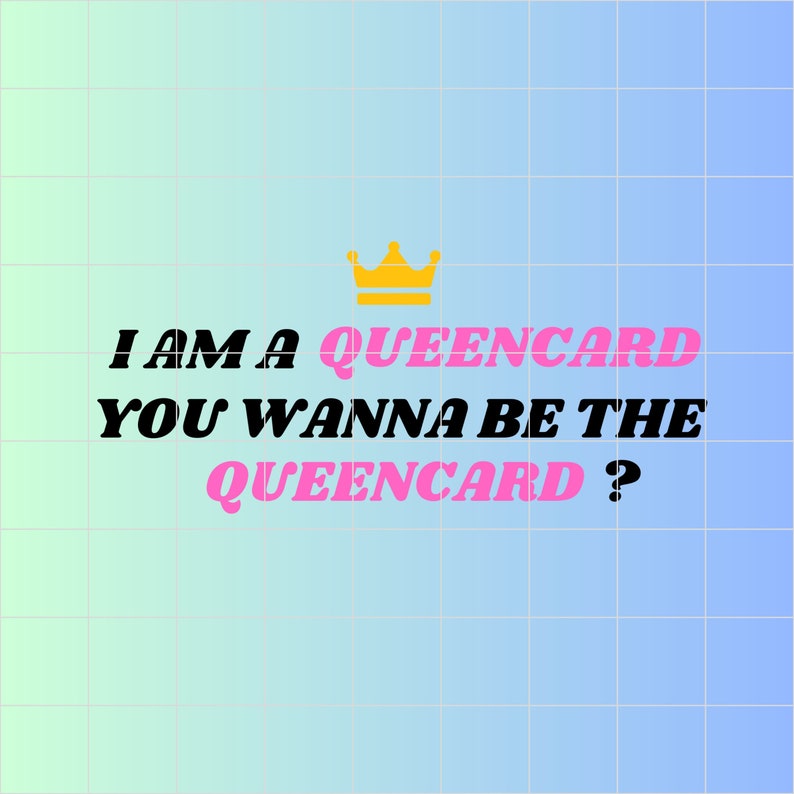 Queen Card GI-DLE Letras Svg Png, QueenCard Logo, Kpop Svg, GI-DLE ...