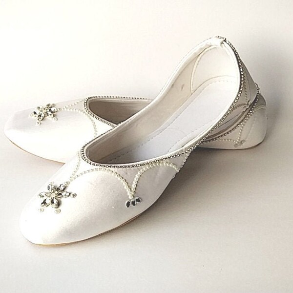 Satin Flats - Etsy