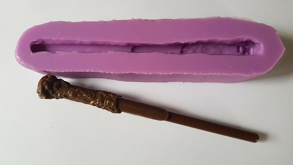 Emlems Wizard Wand Silicone Mould for Resin Cake Toppers - Etsy UK