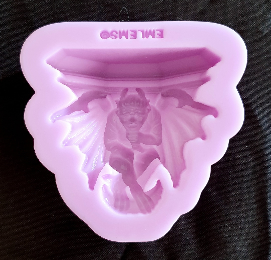 Emlems Gargoyle Silicone Mould for Resin and Food Safe for Cake Toppers ...