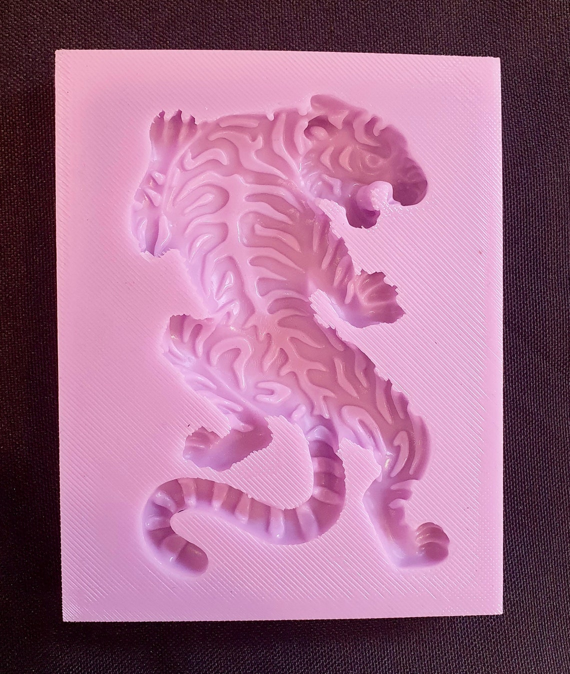Emlems Climbing Tiger Silicone Mould for Resin Cake Toppers - Etsy UK