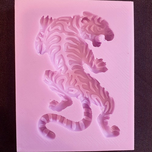 Tiger Face Silicone Mould for Resin Cake Toppers Clay Etc - Etsy