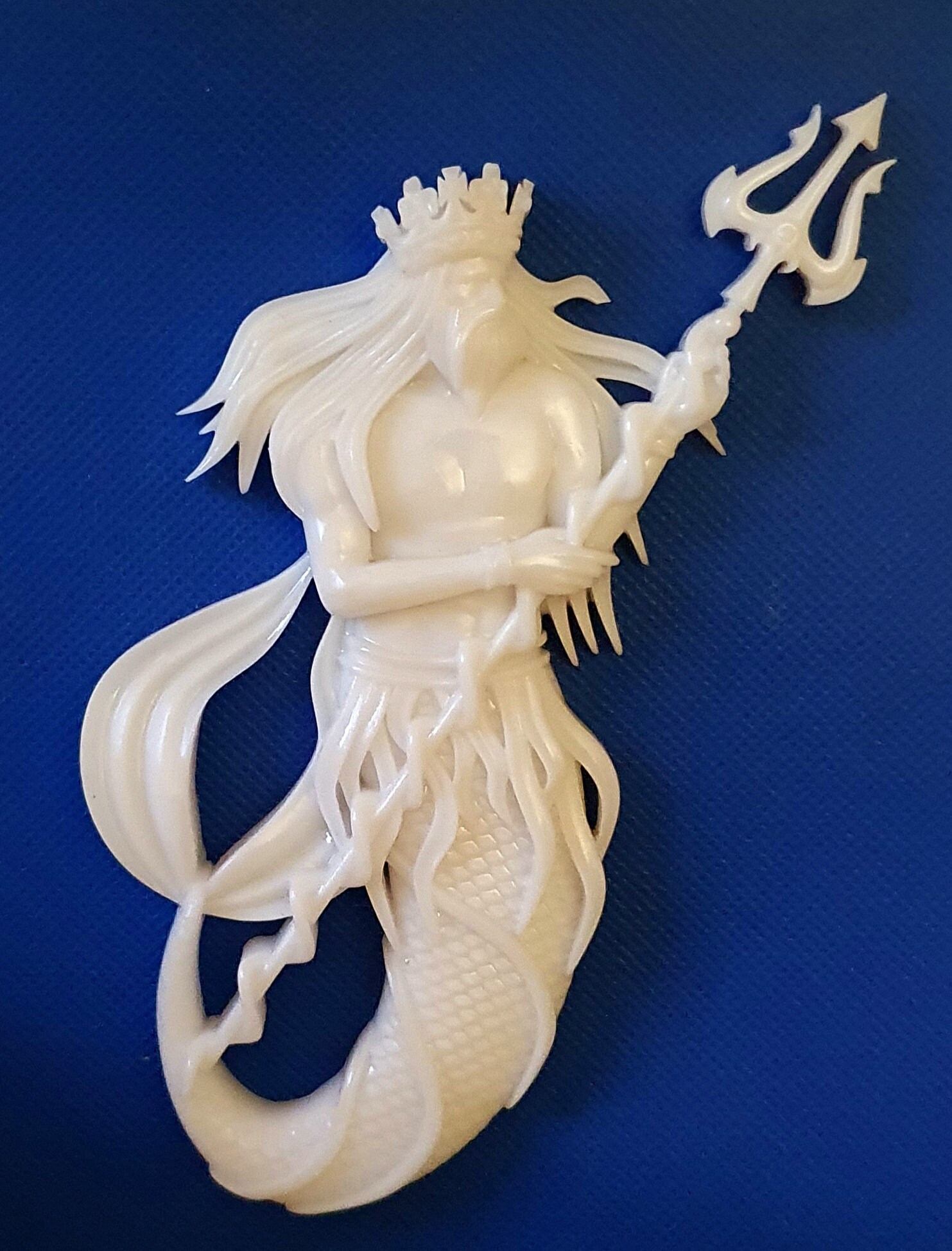 Emlems Poseidon Neptune Silicone Mould for Resin Wax - Etsy